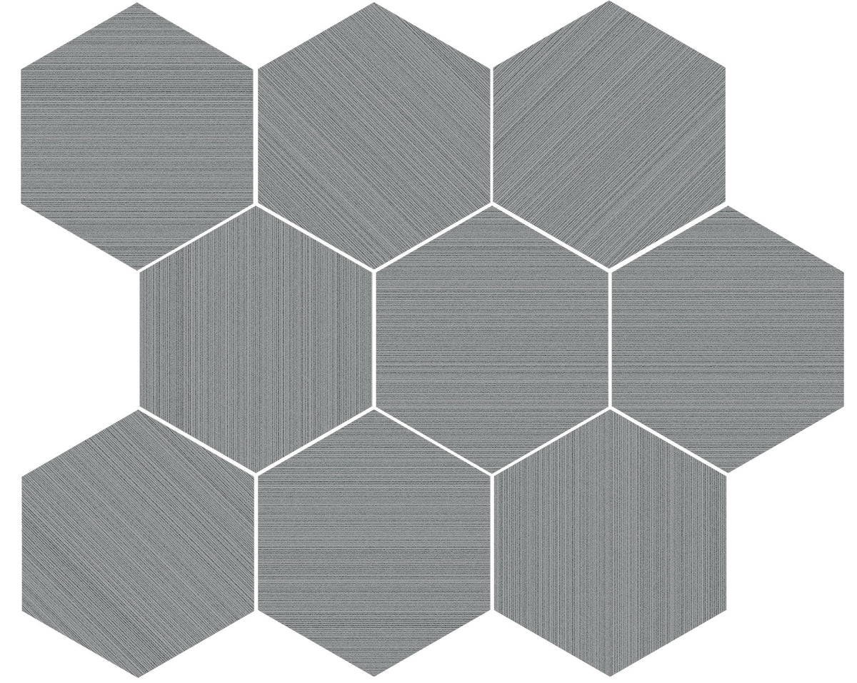 Happy Floors Neostile 2.0 Silver Matte Porcelain Mosaic | Lowest Price ...