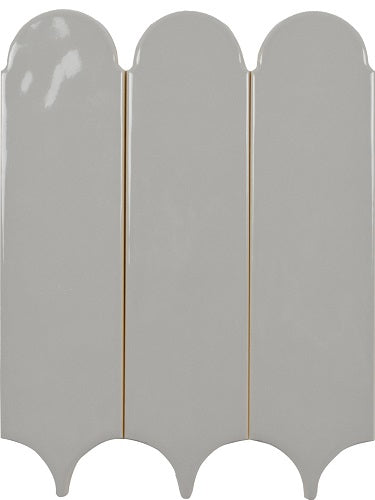 Roca Feathers Neu Gray Glossy Ceramic Tile | Lowest Price — Stone ...