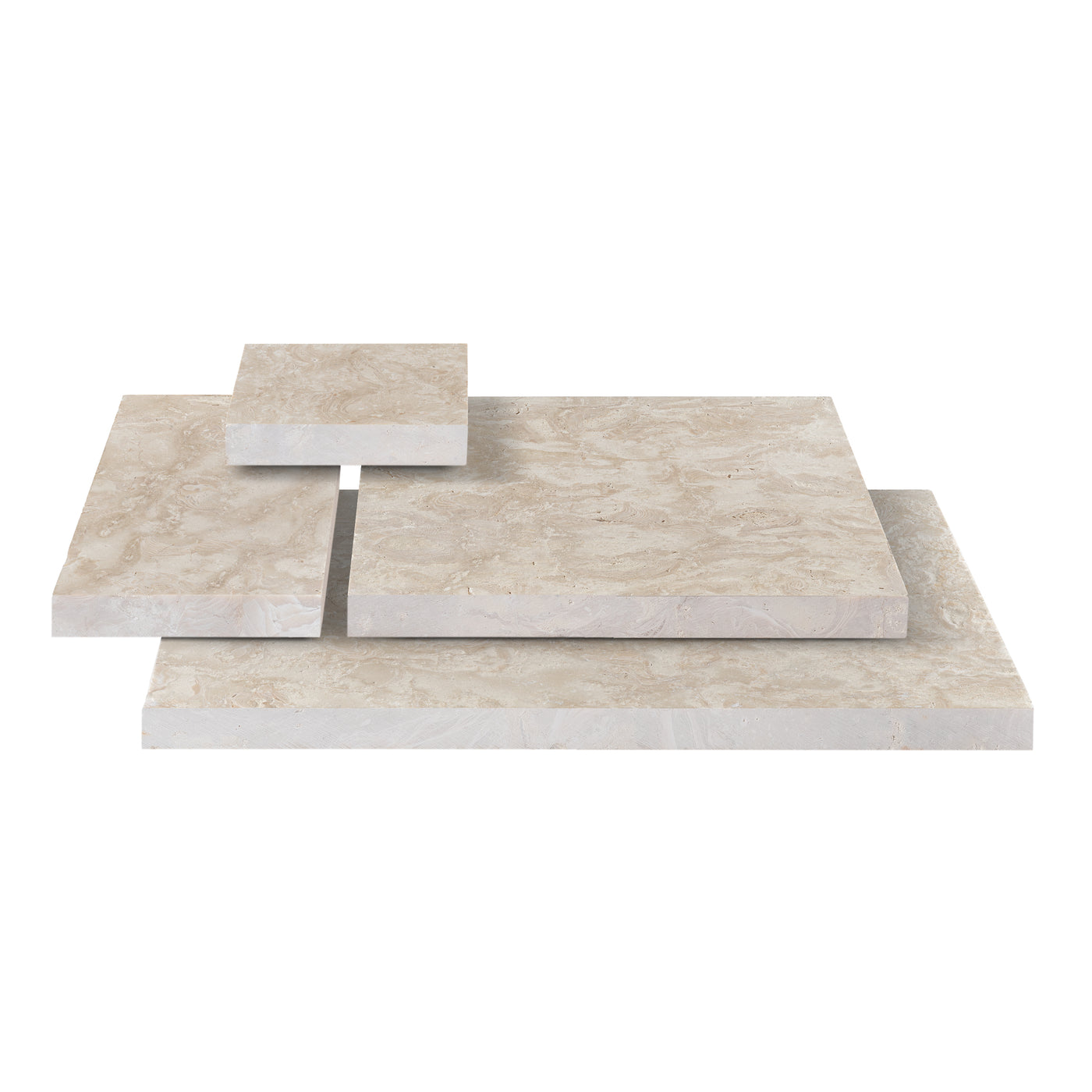 Ocean Reef Shellstone Brushed Limestone Versailles Pattern — Stone ...
