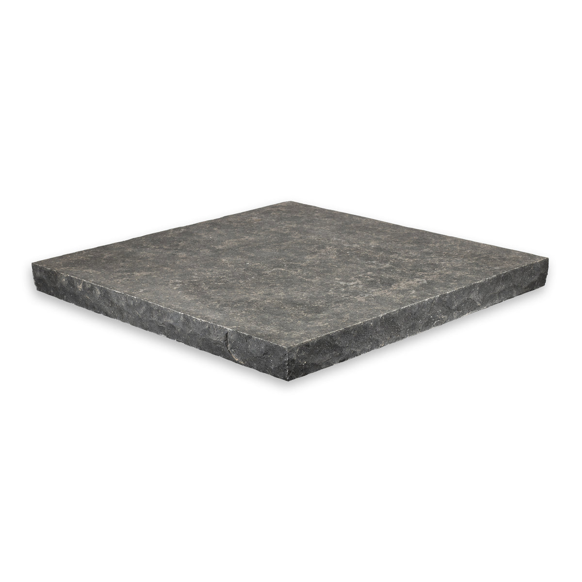 Olympus Black Flamed Basalt Column Cap | Lowest Price — Stone & Tile ...