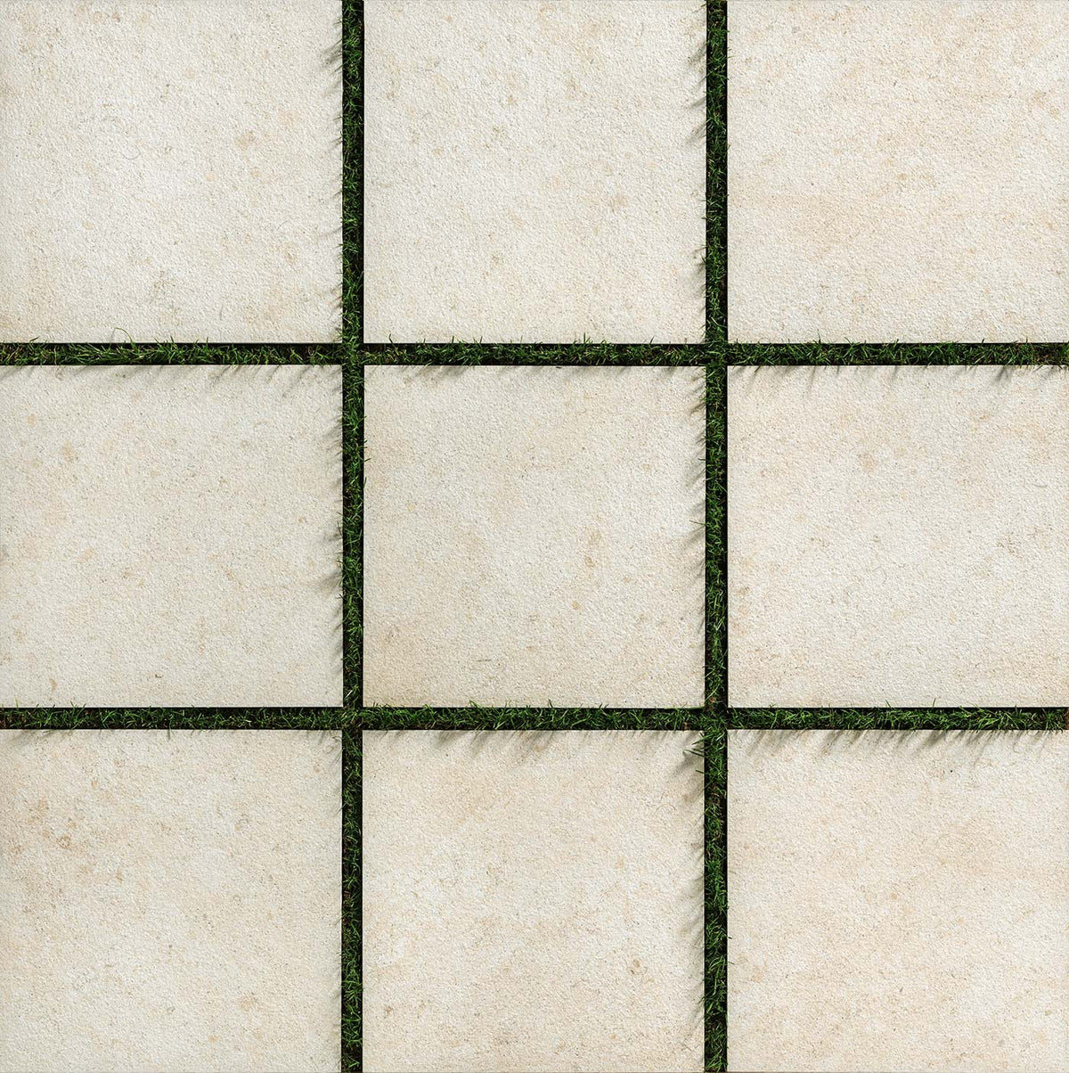 Full Paver Sample - Outdoor Earth Moon White Porcelain Paver - 24" x 2 ...