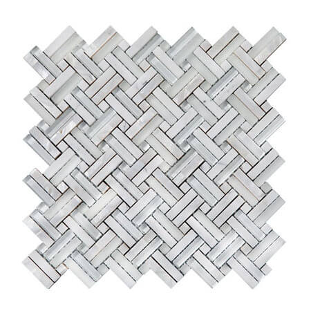Happy Floors Captiva Ice Natural Stone & Glass Mosaic | Lowest Price ...