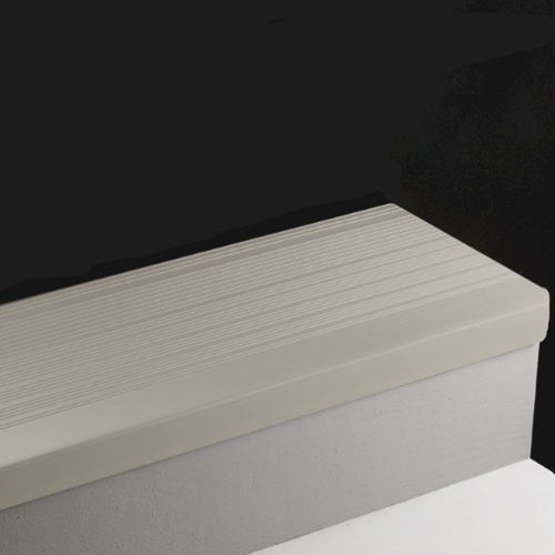 Tarkett Johnsonite 32 Pebble Vinyl Heavy Duty Stair Tread — Stone ...