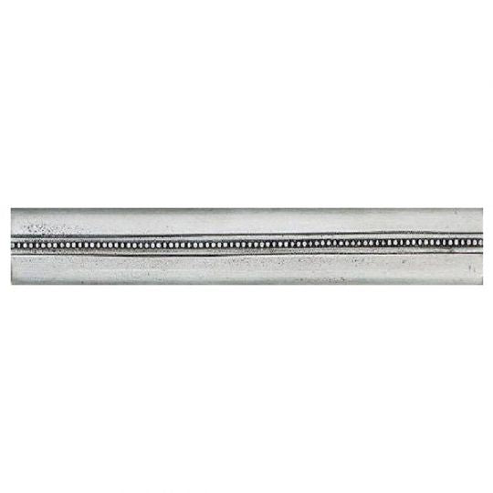 Daltile Massalia MS90 Pewter Deco Matte Metal Bead Liner — Stone & Tile ...