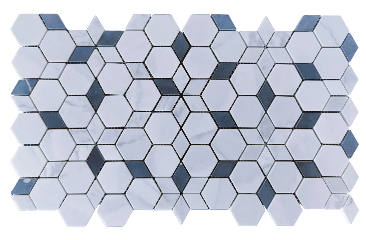 Phantom White Recycled Glass Mosaic - Deco | Lowest Price — Stone ...