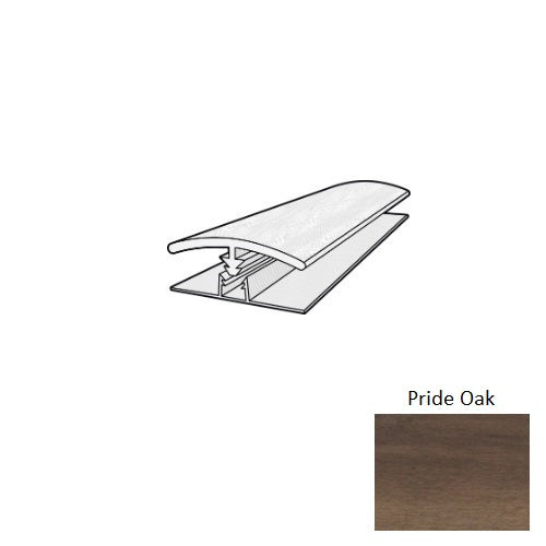 COREtec Plus Premium 9 Inch 02907 Pride Oak UV Acrylic Vinyl T Molding ...