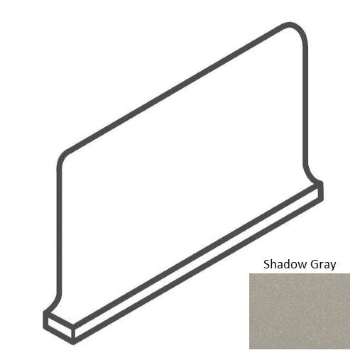 American Olean Quarry 0N46 Shadow Gray Cove Base Outcorner Right ...