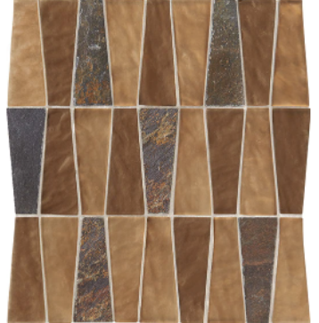 Daltile Regal Pendant RP10 Duchess Gold Glossy Stone & Glass Mosaic ...
