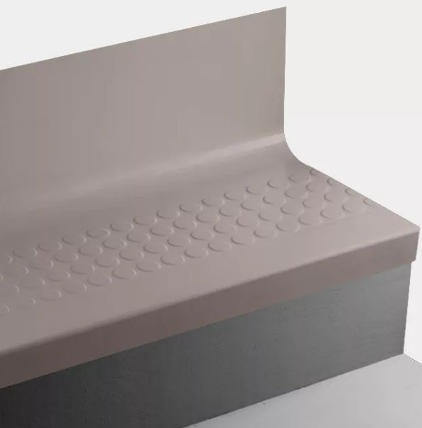 Tarkett Johnsonite Neutrality Angle Fit Stair Tread with Riser — Stone ...
