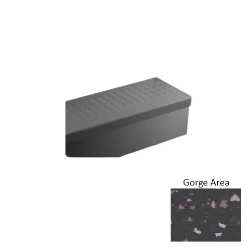 Tarkett Johnsonite Gorge Area Angle Fit Speckled Stair Tread without ...