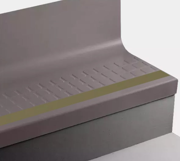 Tarkett Johnsonite Cinnamon Angle Fit Stair Tread with Riser — Stone ...