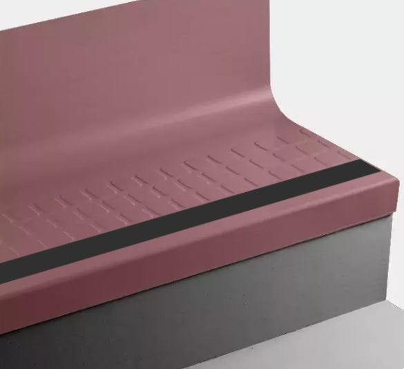 Tarkett Johnsonite Flame Angle Fit Stair Tread with Riser — Stone ...