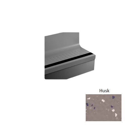 Tarkett Johnsonite Husk Angle Fit Speckled Stair Tread with Riser ...