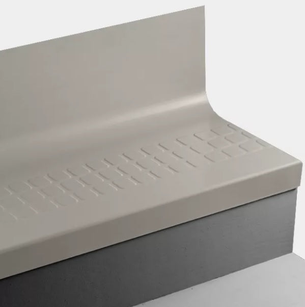 Tarkett Johnsonite Macadamia Angle Fit Stair Tread with Riser — Stone ...