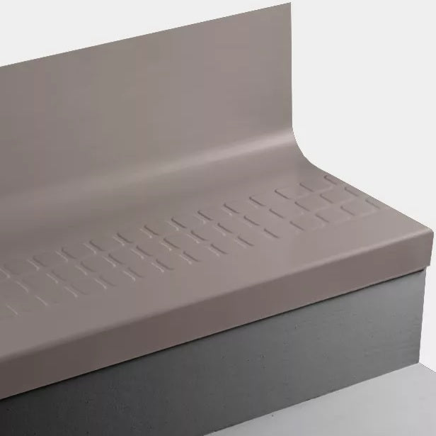 Tarkett Johnsonite Neutrality Angle Fit Stair Tread with Riser — Stone ...