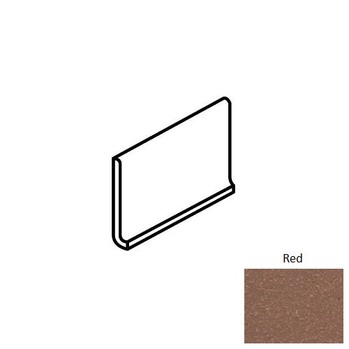 Daltile Quetread 0Q90 Red Matte Cove Base | Lowest Price — Stone & Tile ...