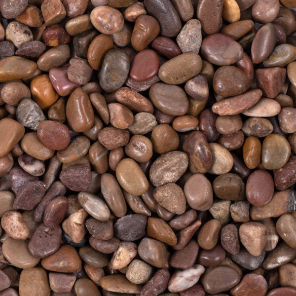 Red Small Polished Marble Loose Pebble | Lowest Price — Stone & Tile ...