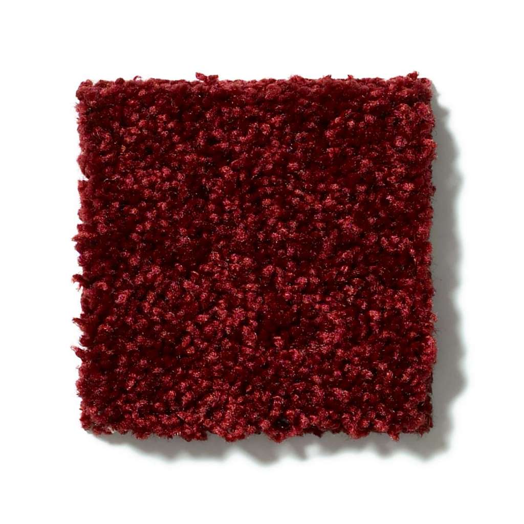 Shaw All Star Weekend III 12' 00801 Red Wine Textured Polyester Carpet ...