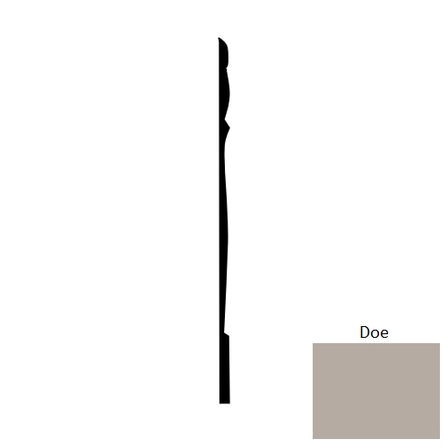 Flexco Base Sculptures 033 Doe Reflection SC Rubber Wall Base — Stone ...