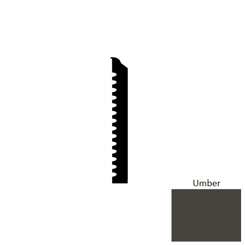 Flexco Base Sculptures 078 Umber Regal SCR Rubber Wall Base — Stone ...