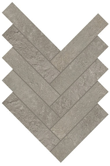 Daltile Rekindle RK13 Medium Grey Matte Porcelain Mosaic — Stone & Tile ...