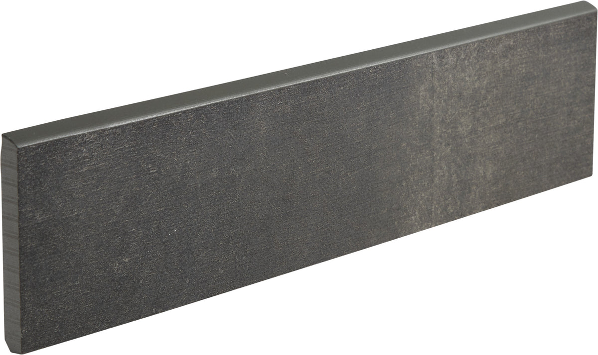 Arizona Tile Reside Black Matte & Semi Polished Porcelain Bullnose ...