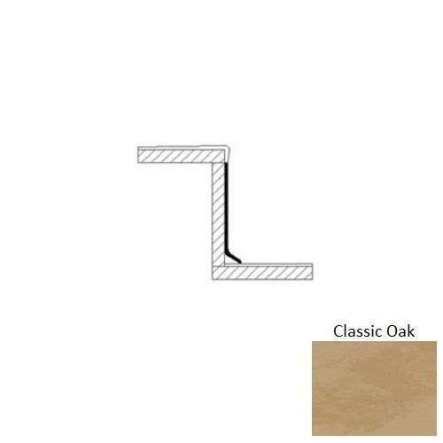 Flexco Evolving Styles Wood Elements 107 Classic Oak Rubber Risers ...