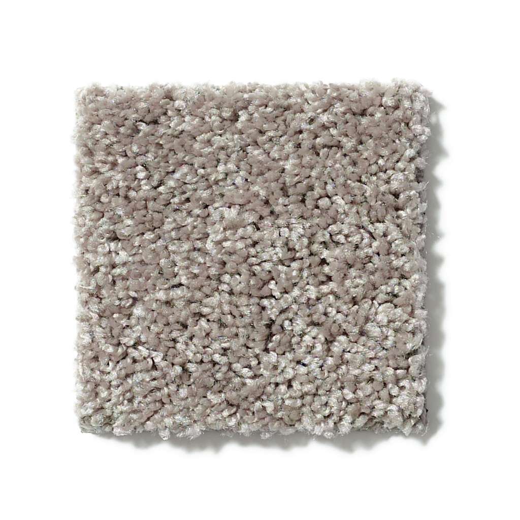 Shaw Full Court 15' 00720 River Slate Textured Polyester Carpet — Stone ...