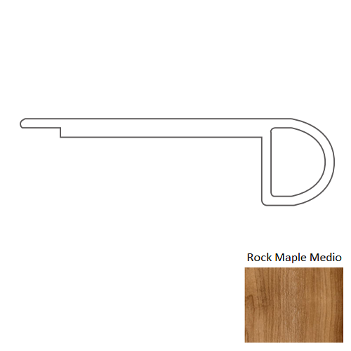 Tarkett Progen Rock Mapple Medio Urethane Vinyl Flush Stair Nose ...