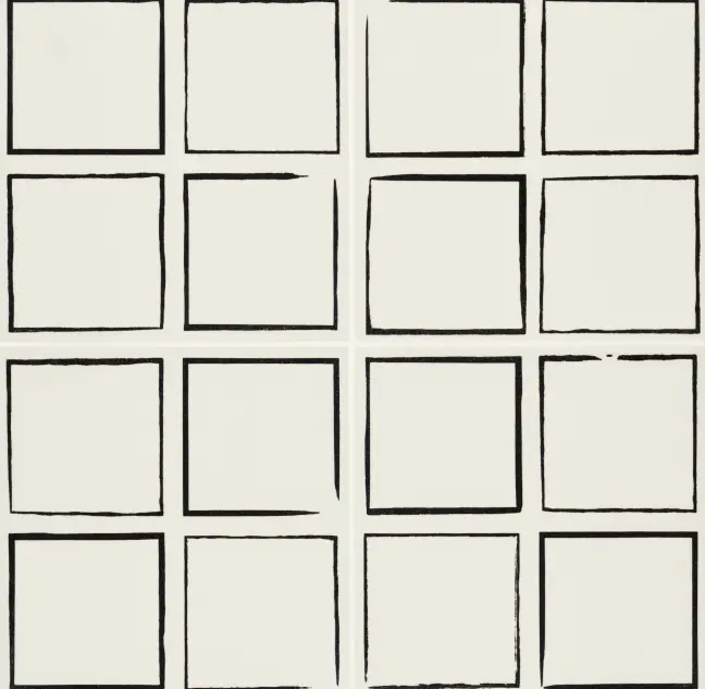 Bedrosians Rothko SS Square Sketch Matte Ceramic Tile | Lowest Price ...