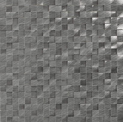 Daltile Structure ST72 Gunmetal 3D Satin Aluminum Mosaic — Stone & Tile ...