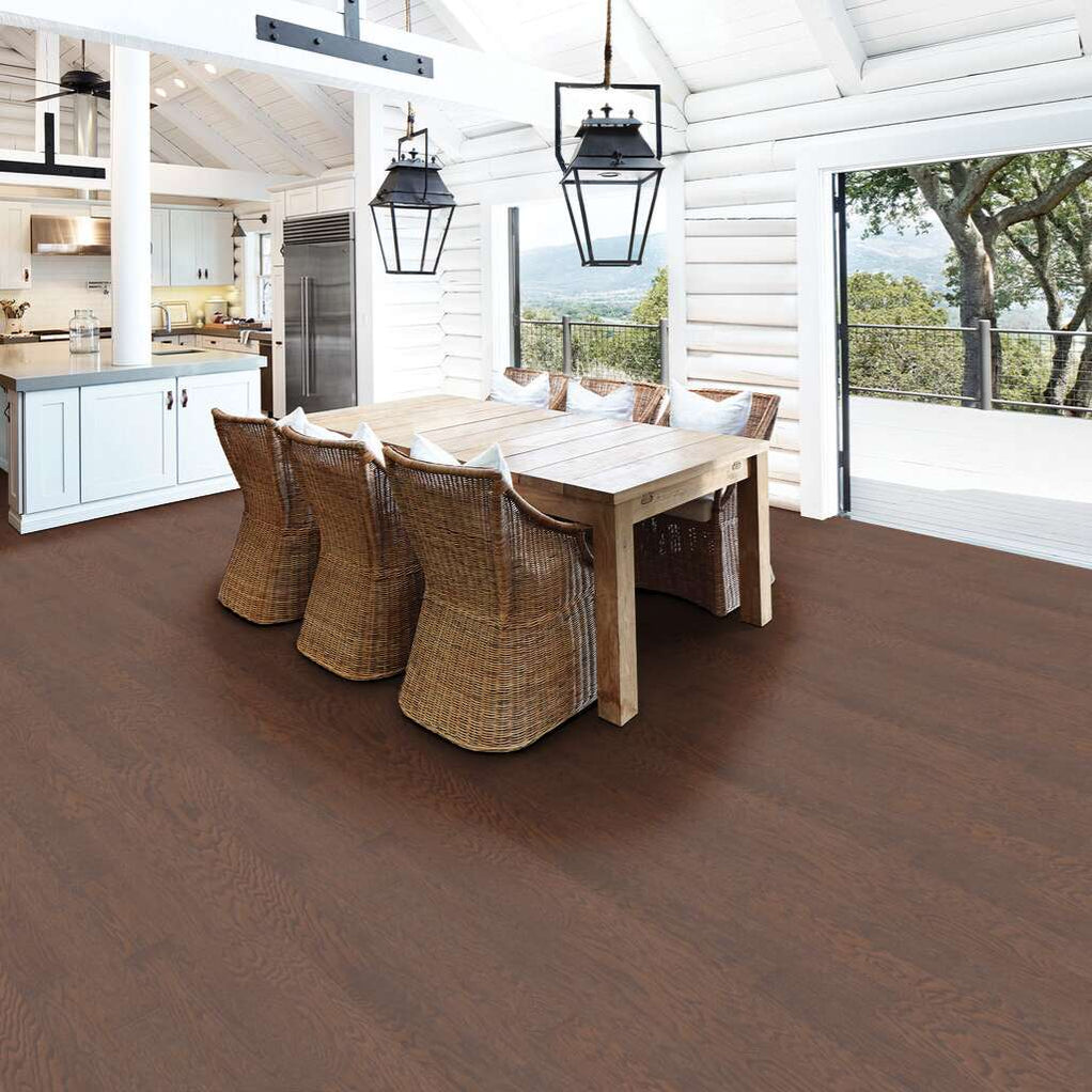 Shaw Albright Oak 5 00874 Hazelnut Engineered Hardwood — Stone & Tile ...
