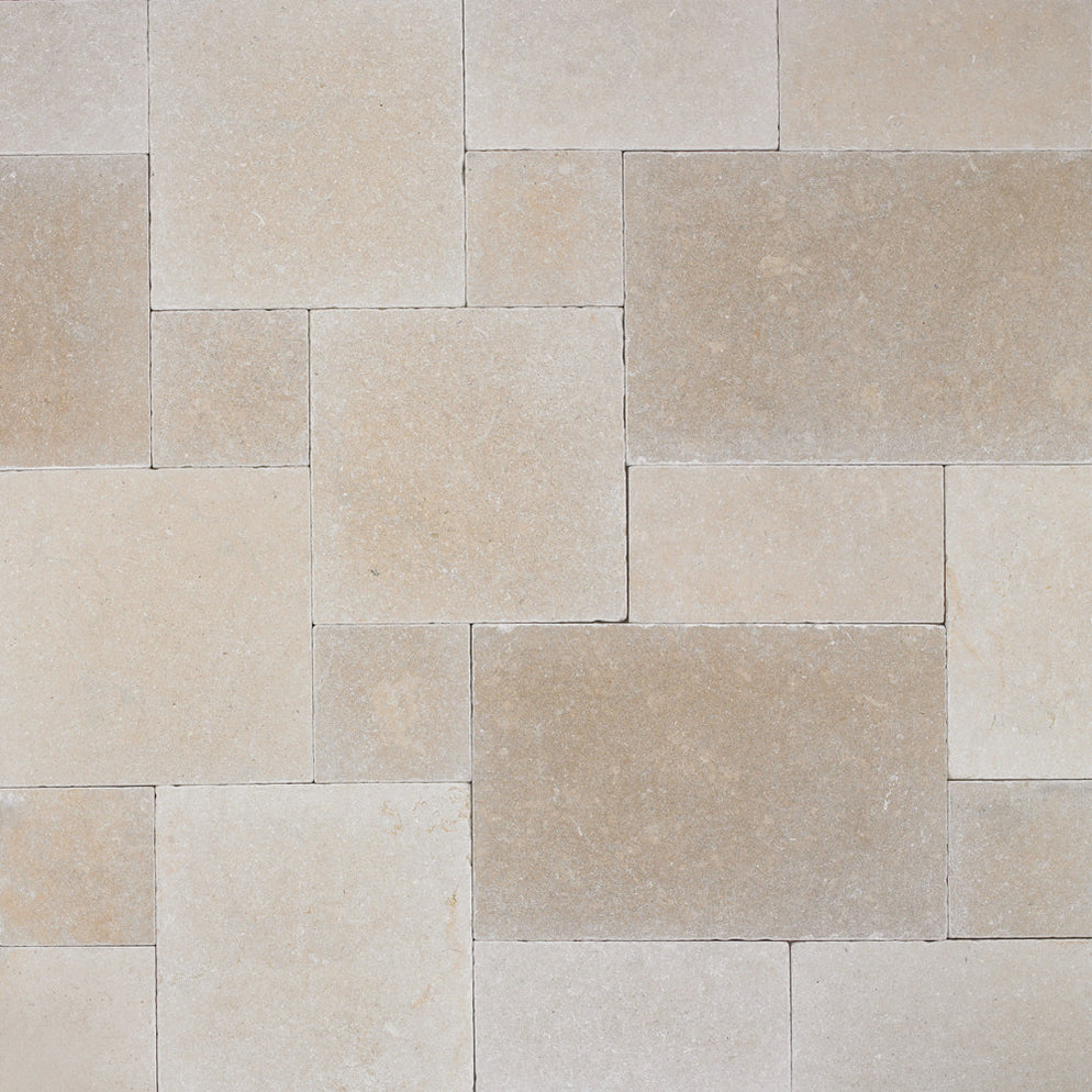 Arizona Tile Salem Grey Tumbled Limestone Lyon Pattern | Lowest Price ...