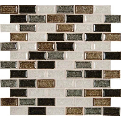 MSI Sandy Beach Blend Glossy Glass Mosaic | Lowest Price — Stone & Tile ...