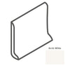 Daltile Color Wheel 0190 Arctic White Sanitary Cove Base Slim Foot ...