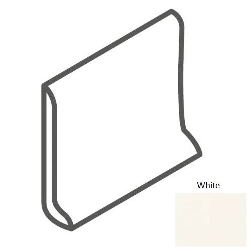Daltile Color Wheel Classic 0100 White Sanitary Cove Base Slim Foot ...