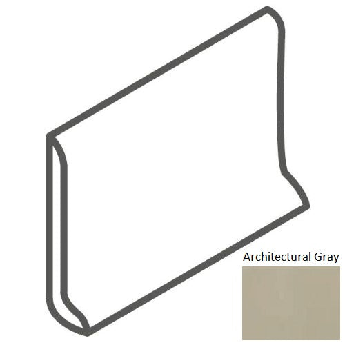 Daltile Color Wheel Classic 0109 Architectural Gray Sanitary Cove Base ...