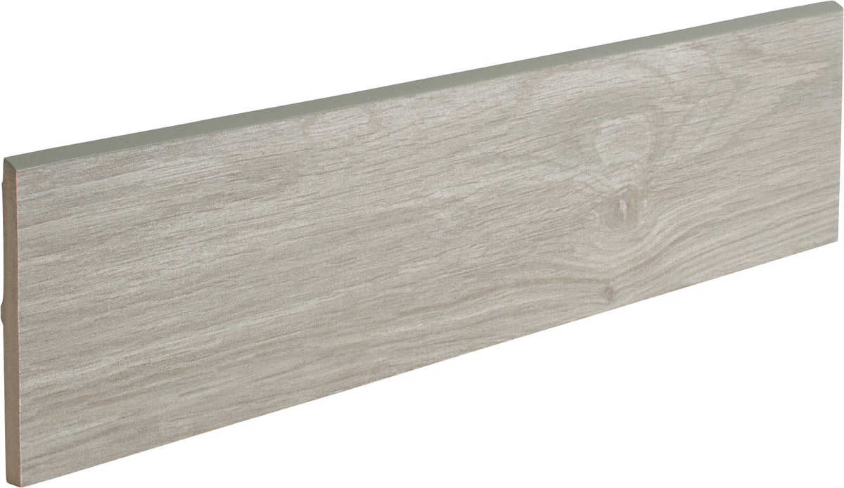 Arizona Tile Sav Wood Grigio Matte Porcelain Bullnose | Lowest Price ...