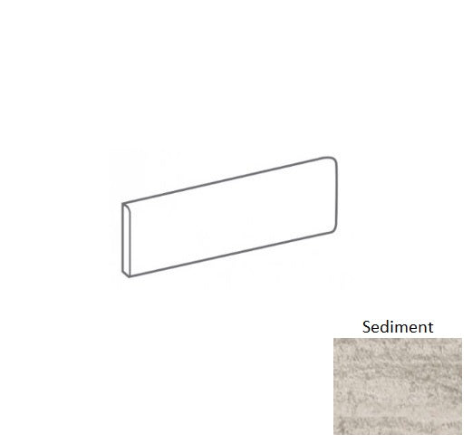 Milestone Layers Sediment Matte Porcelain Bullnose | Lowest Price — Stone & Tile Shoppe, Inc.