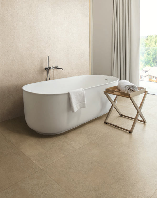 Sensi White Fossil Natural Porcelain Tile | Lowest Price — Stone & Tile ...