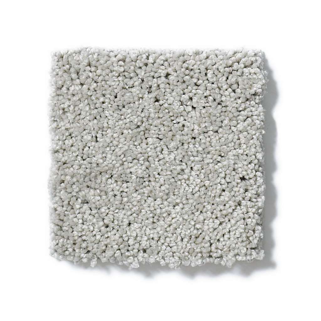 Shaw Enduring Comfort III 00500 Sheer Silver Textured Nylon Carpet — Stone & Tile Shoppe, Inc.