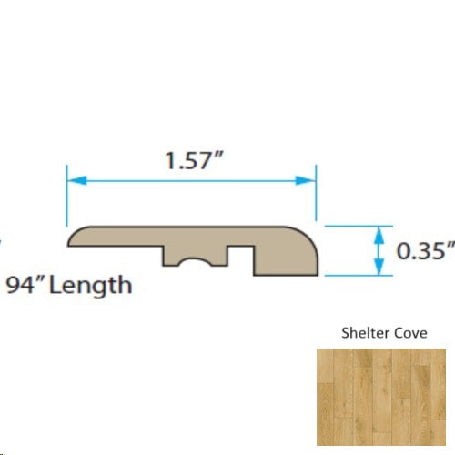 BHW Floors Avalon Shelter Cove Textured End Cap | Lowest Price — Stone ...