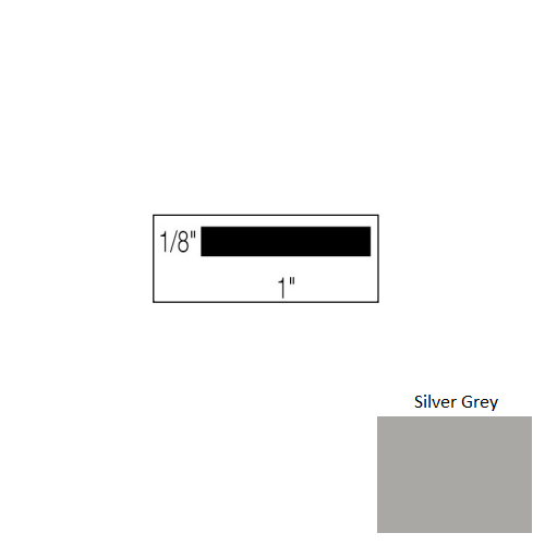 Tarkett Johnsonite 55 Silver Grey Textured PVC Feature Strip — Stone ...