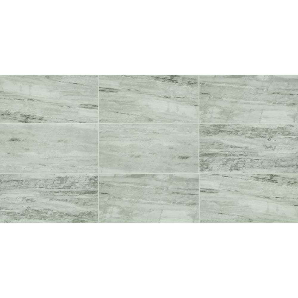Daltile River Marble RM92 Silver Springs Polished Porcelain Tile ...