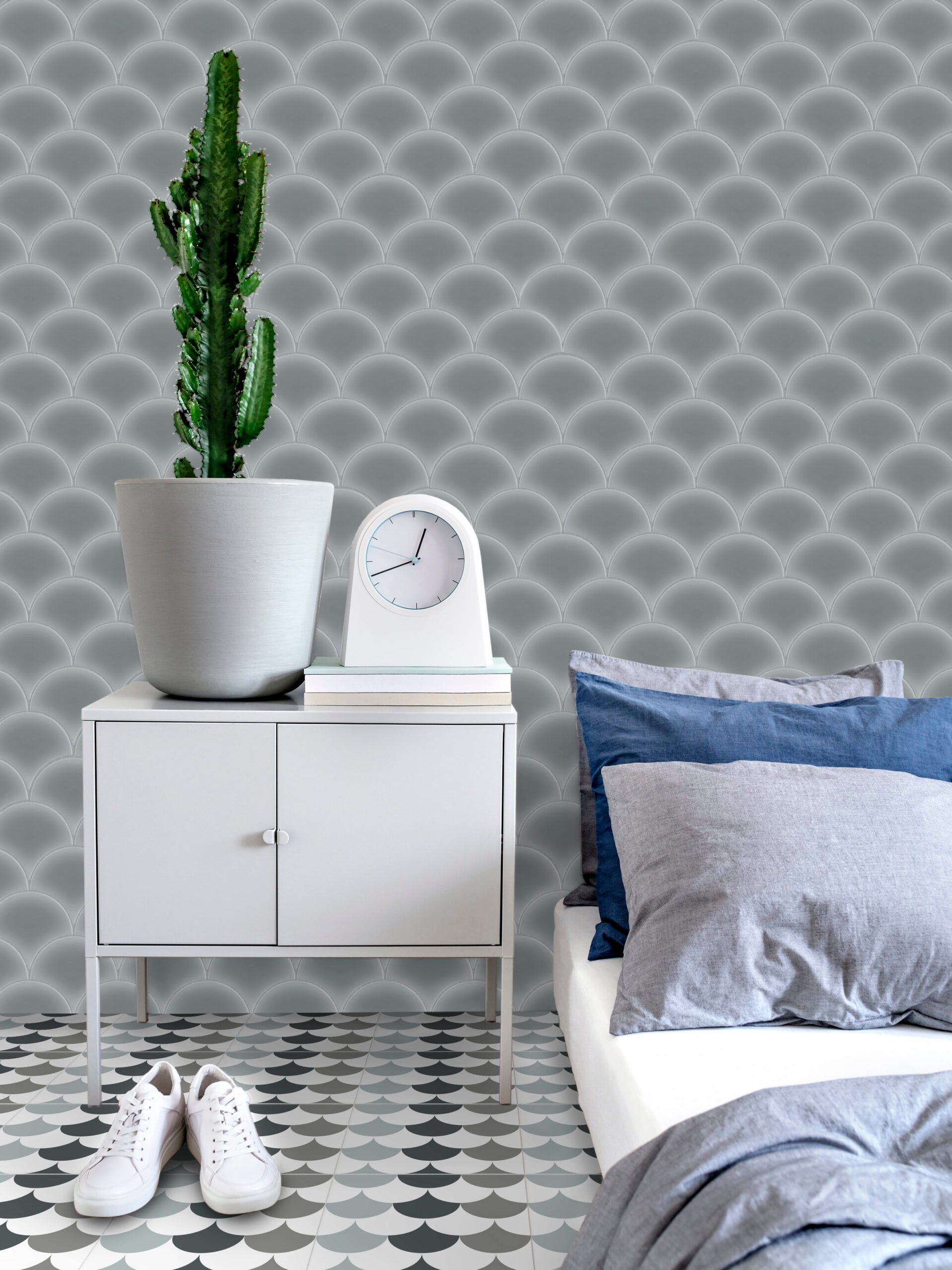 Siren Grey Glossy Ceramic Tile | Lowest Price — Stone & Tile Shoppe, Inc.