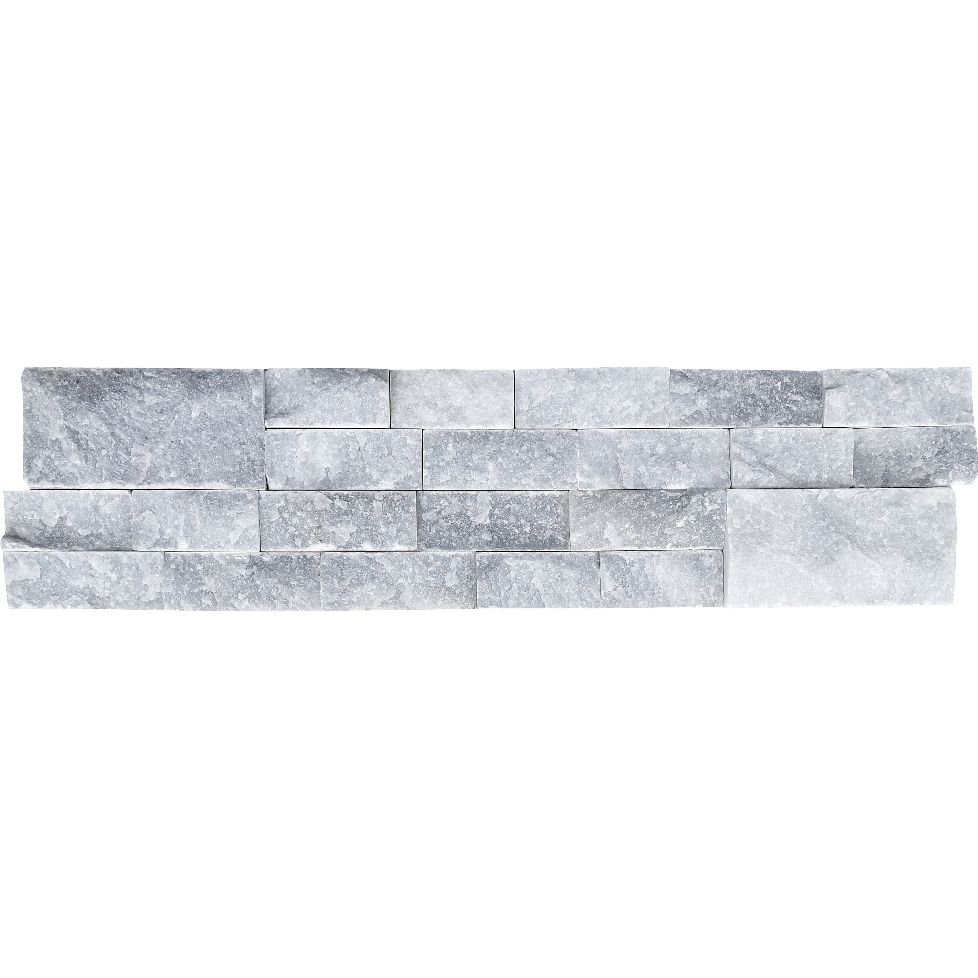 Arizona Tile Sky Blue 3D Stack Split Face Marble Ledgestone — Stone ...