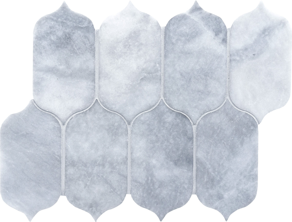 Arizona Tile Completa Sky Blue Honed Marble Mosaic | Lowest Price ...