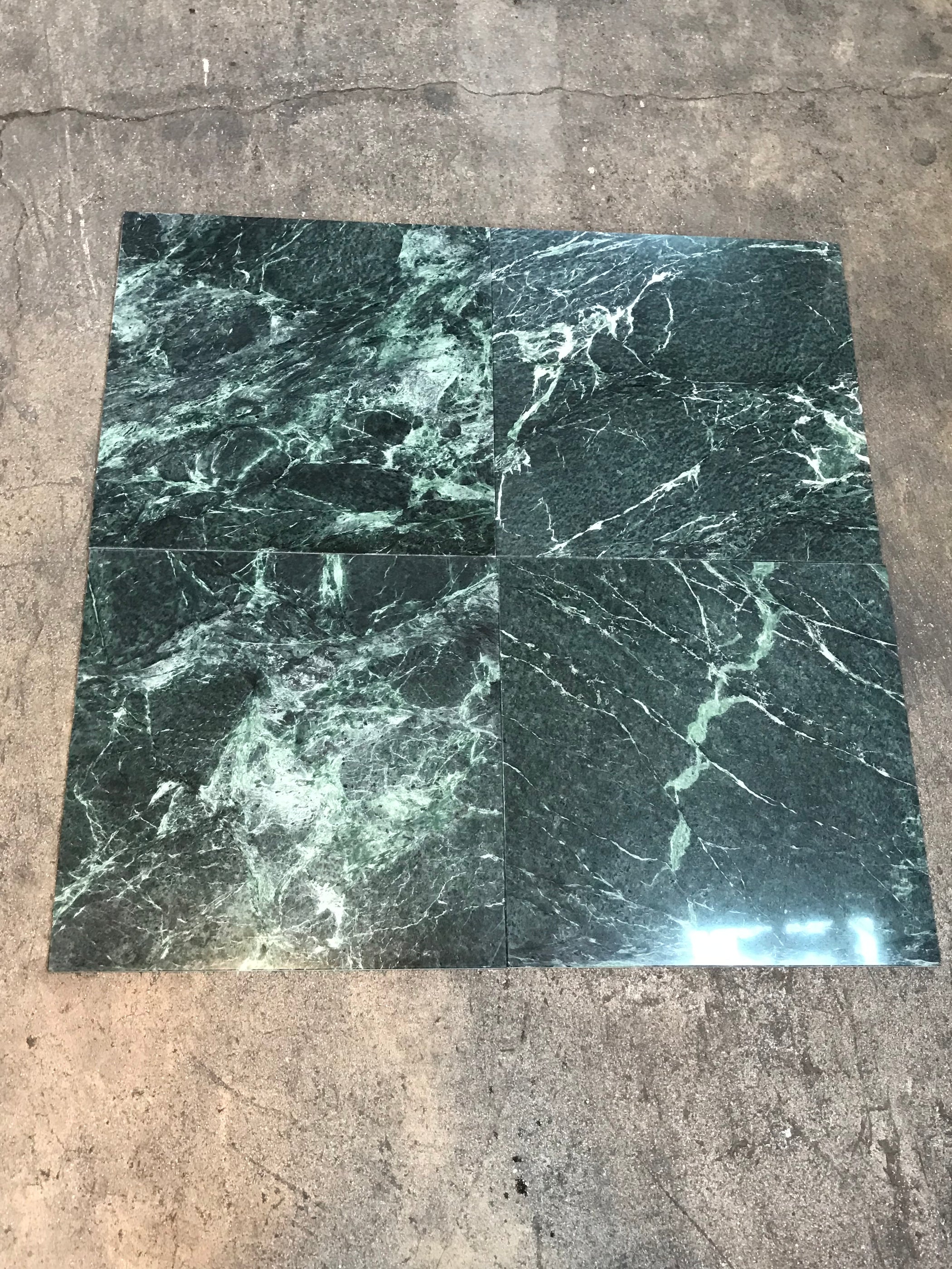Spider Green Marble Polished Tile — Stone & Tile Shoppe, Inc.