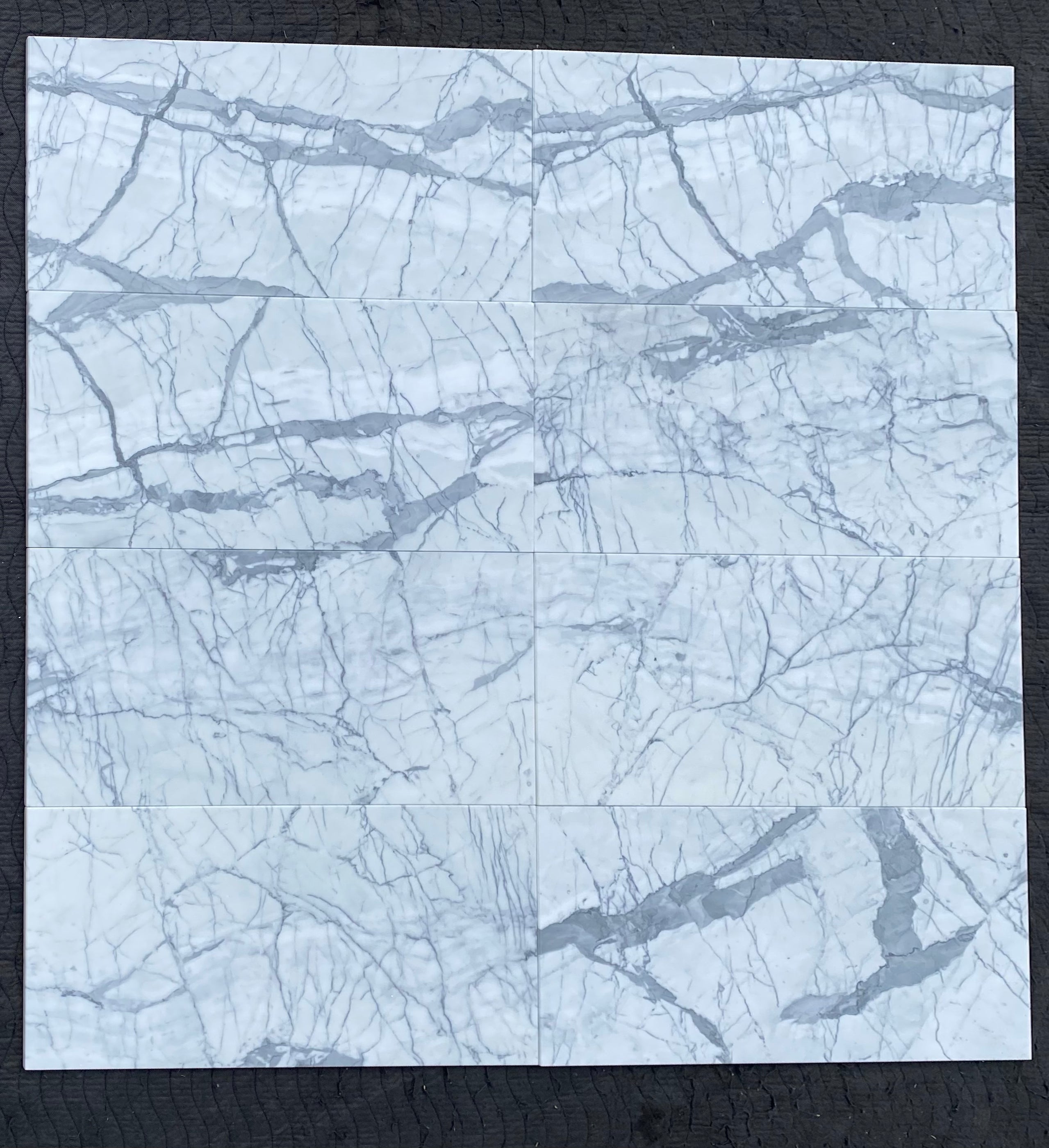 Statuarietto Honed Marble Tile | Lowest Price — Stone & Tile Shoppe, Inc.