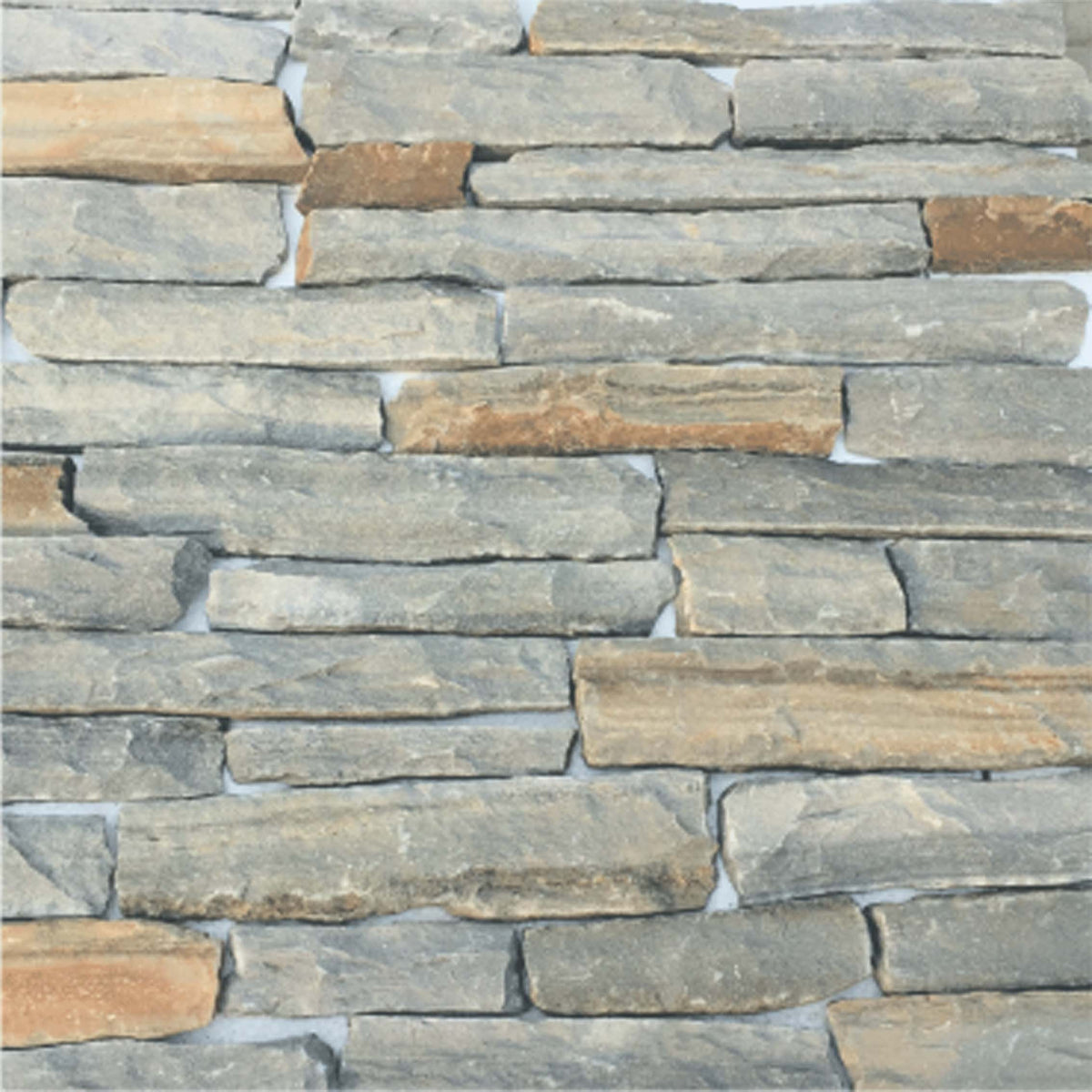 Steel Quartz Ledge Natural Cleft Face Quartzite Thin Veneer Flat ...